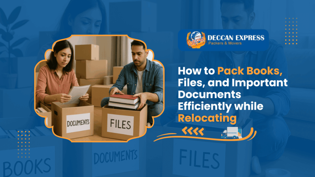 How to Pack Books, Files, and Important Documents Efficiently while ...